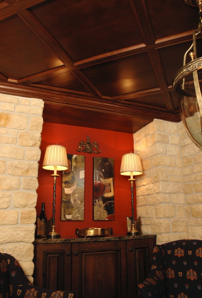 English-Style Basement Pub - Traditional - Home Bar - Cincinnati - by ...