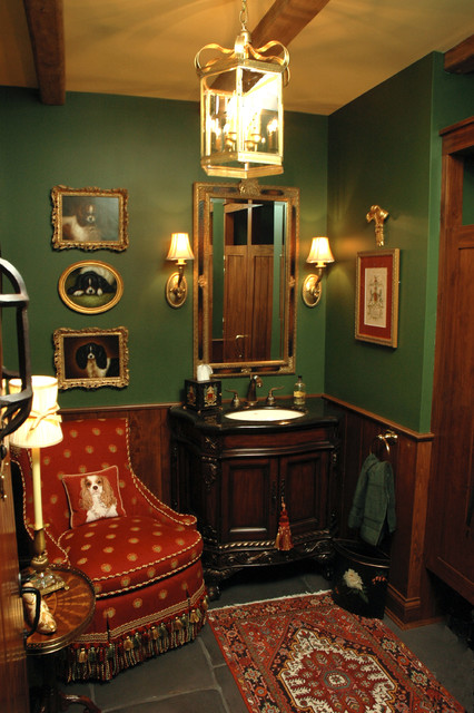 English-Style Basement Pub - Traditional - Home Bar - Cincinnati - by ...