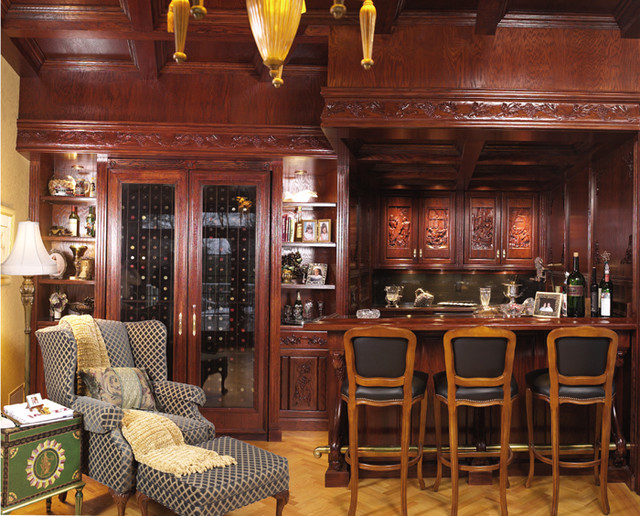 Enkeboll Bar - Traditional - Home Bar - New York - by Filipe Custom ...