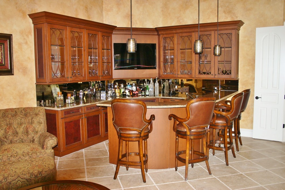 ENTERTAINMENT BAR - Traditional - Home Bar - Tampa - by Country ...