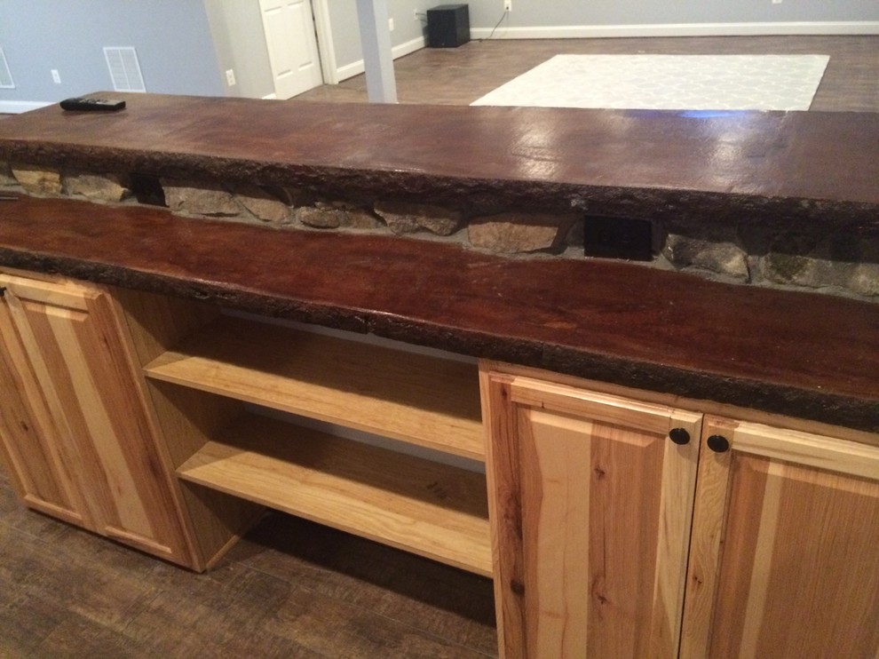 Finished Basements: Blue Moon Construction - Craftsman - Home Bar - DC ...