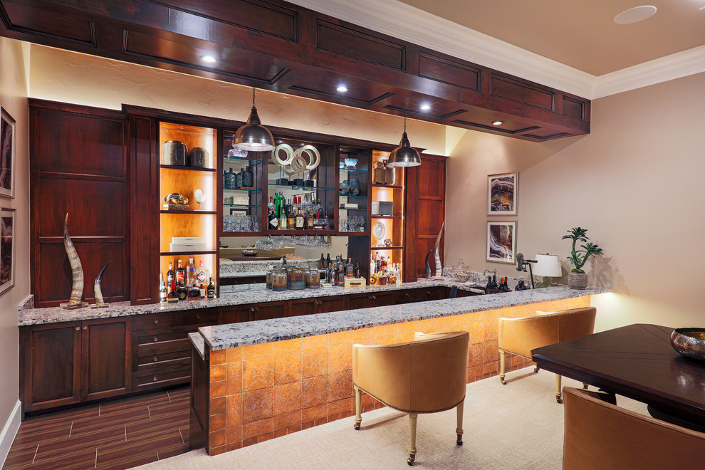 French Traditional - Traditional - Home Bar - Dallas - by Atwood Custom ...