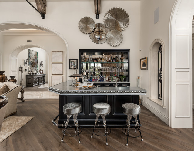 In-Home Bar - Moderne - Bar de Salon - Newark - par Fratantoni Design ...