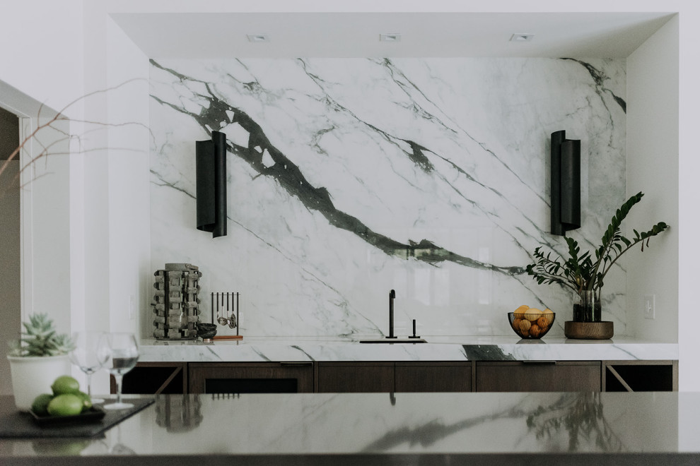 Full Home Revamp - Modern - Home Bar - Cleveland - by Dawn Cook Design ...