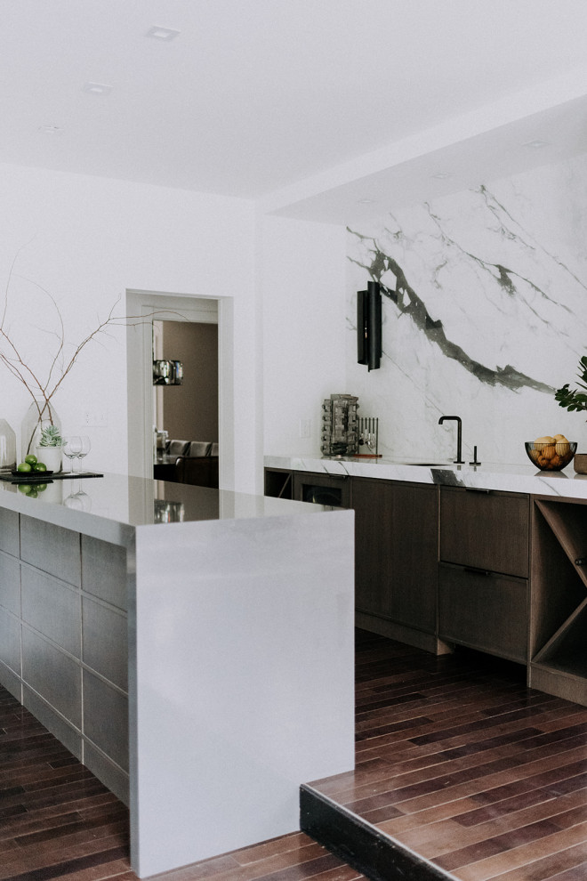 Full Home Revamp - Modern - Home Bar - Cleveland - by Dawn Cook Design ...