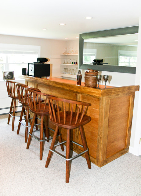 Full-sized Indoor Bar - Eclectic - Home Bar - New York - by CnS ...