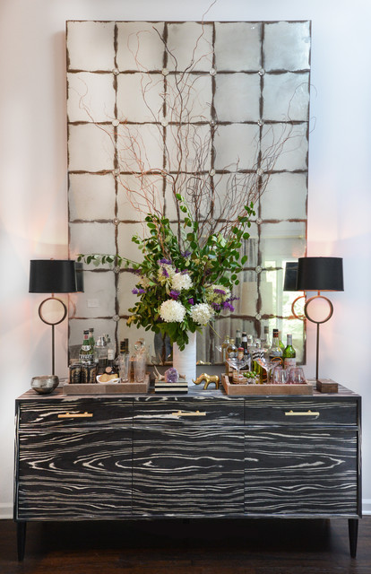 Funky Home Bar - Modern - Home Bar - New York - by Lisa Keyser Design ...