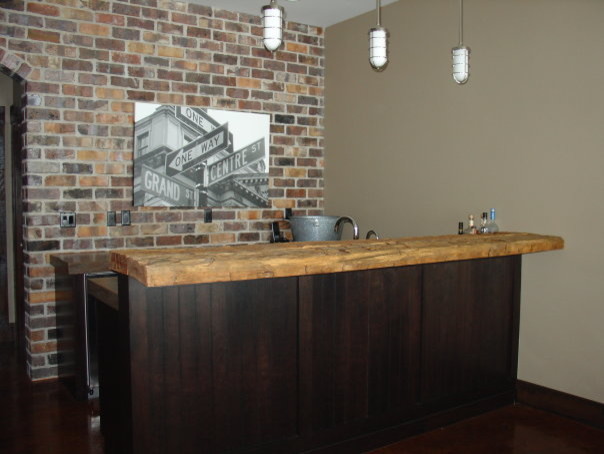 {G} Residence - New Construction - Craftsman - Home Bar - Cedar Rapids ...