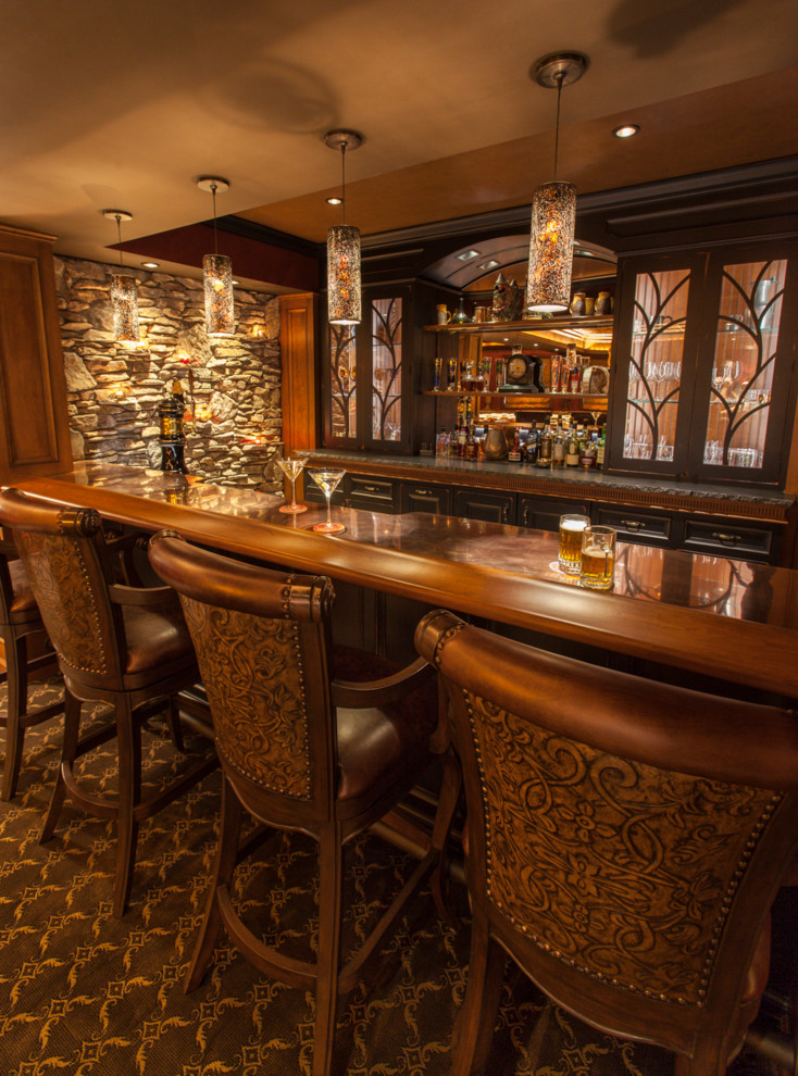 Gentlemens Retreat - Victorian - Home Bar - New York - by bruyn ...