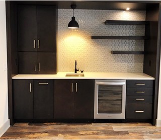 Gradison Design Build Maple Ridge - Modern - Home Bar - Indianapolis ...