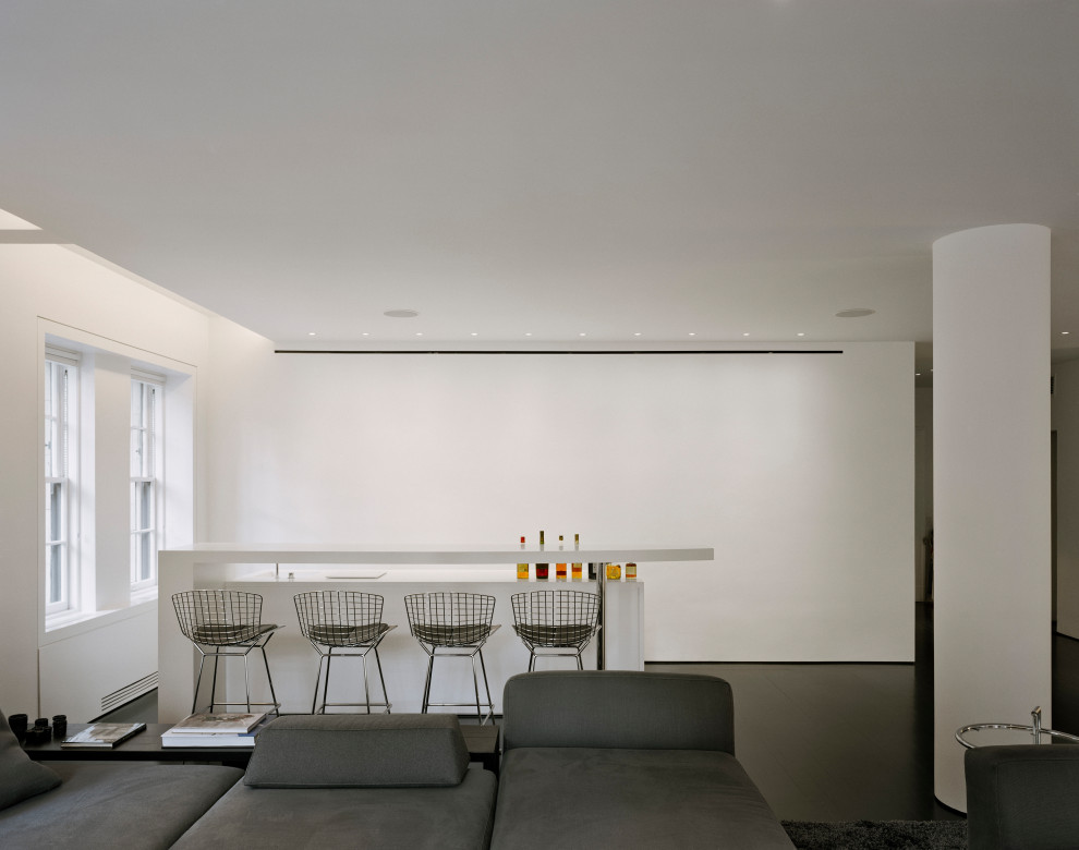 Gramercy Duplex - Modern - Home Bar - New York - by Shenton Architects ...