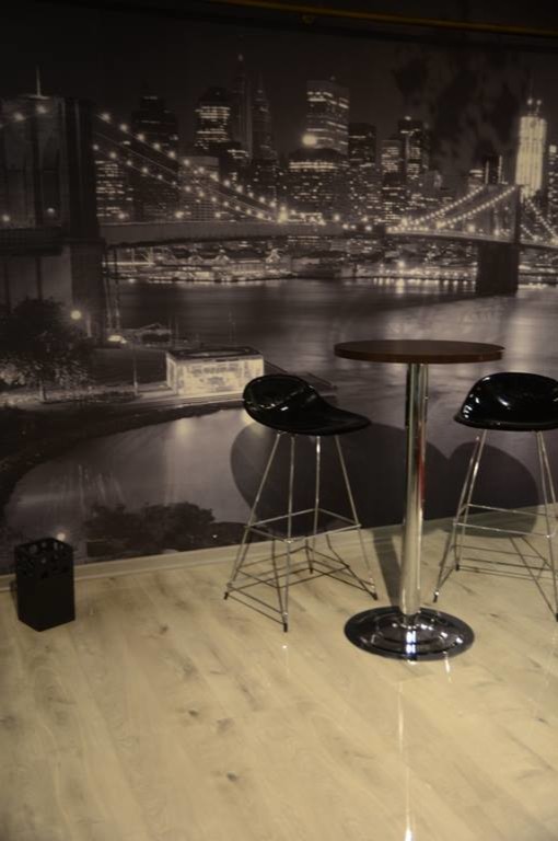 Gri Meşe Parlak Laminat Parke Modelleri - Rustic - Home Bar - Other ...