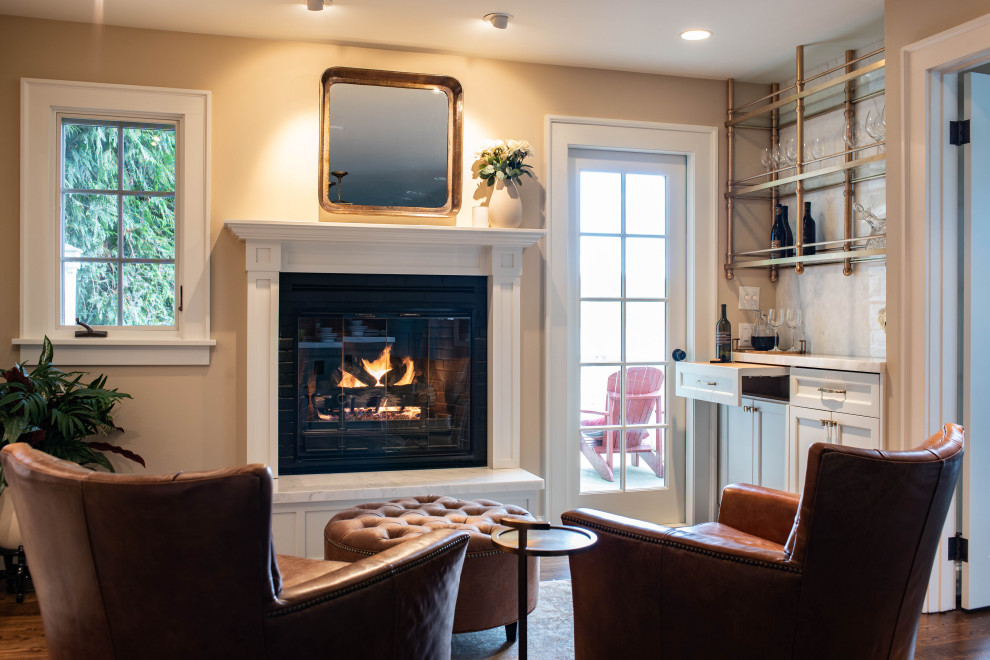 Groveland Remodel - Traditional - Home Bar - Seattle - by Acadia Craft ...