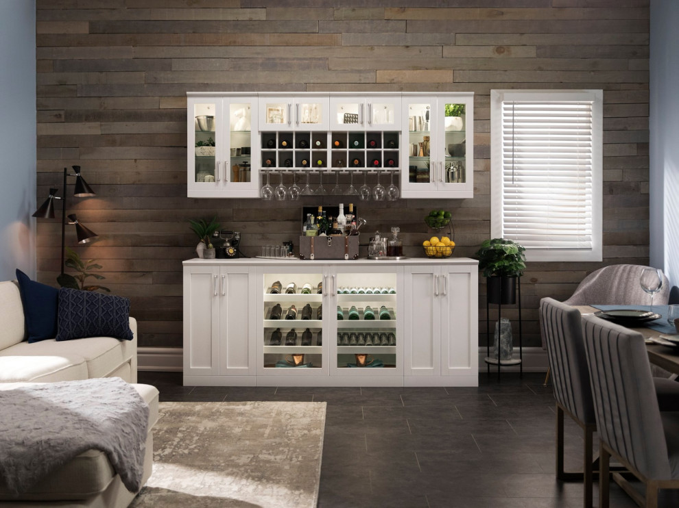 Home Bar Cabinetry - Modern - Home Bar - by NewAge Products | Houzz