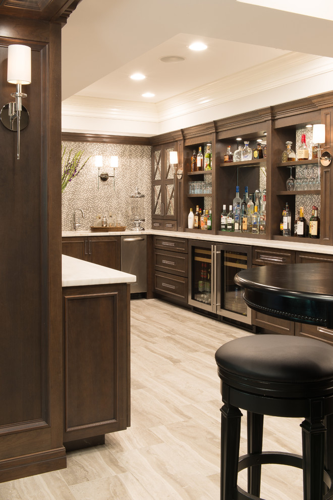 Home Bar Renovation St. Louis, MO - Transitional - Home Bar - St Louis ...