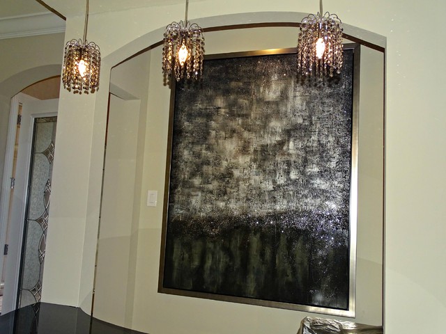 Interior Design by Crystal Scribner - Transitional - Home Bar - Miami ...