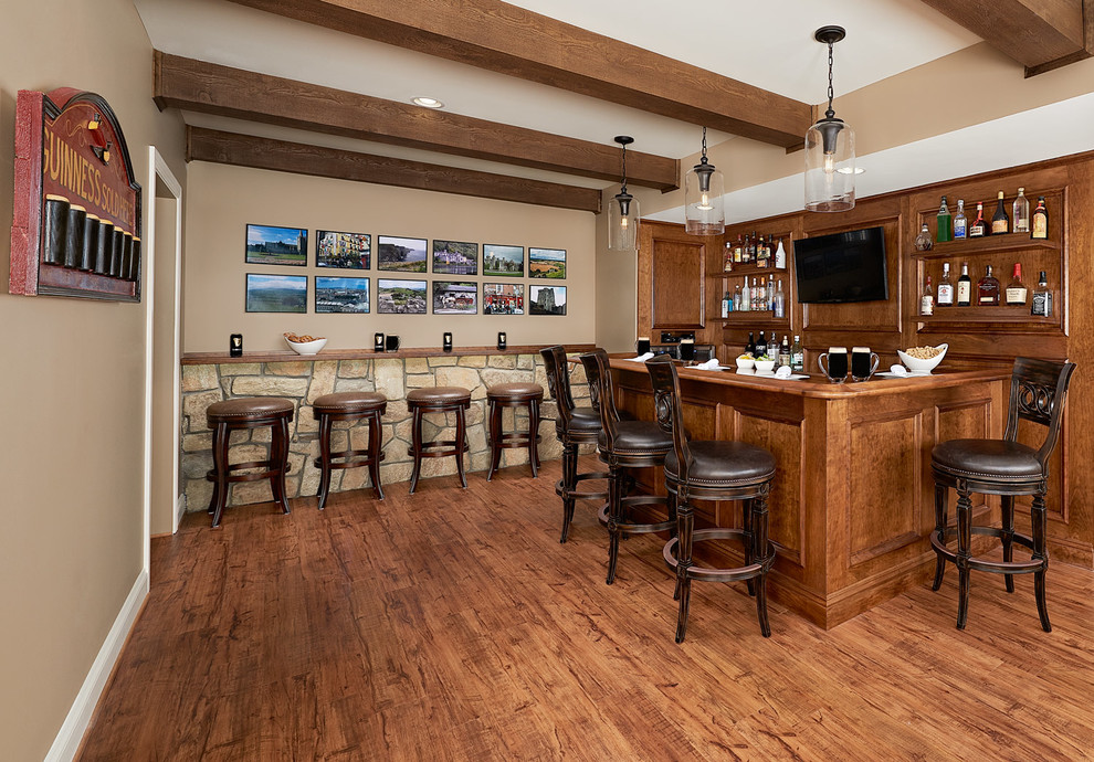 Irish Basement Pub - Traditional - Home Bar - DC Metro - by User | Houzz