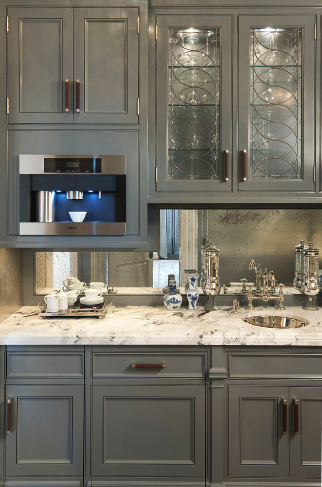 Jacobean Country House - Contemporary - Home Bar - New York - by Wadia ...