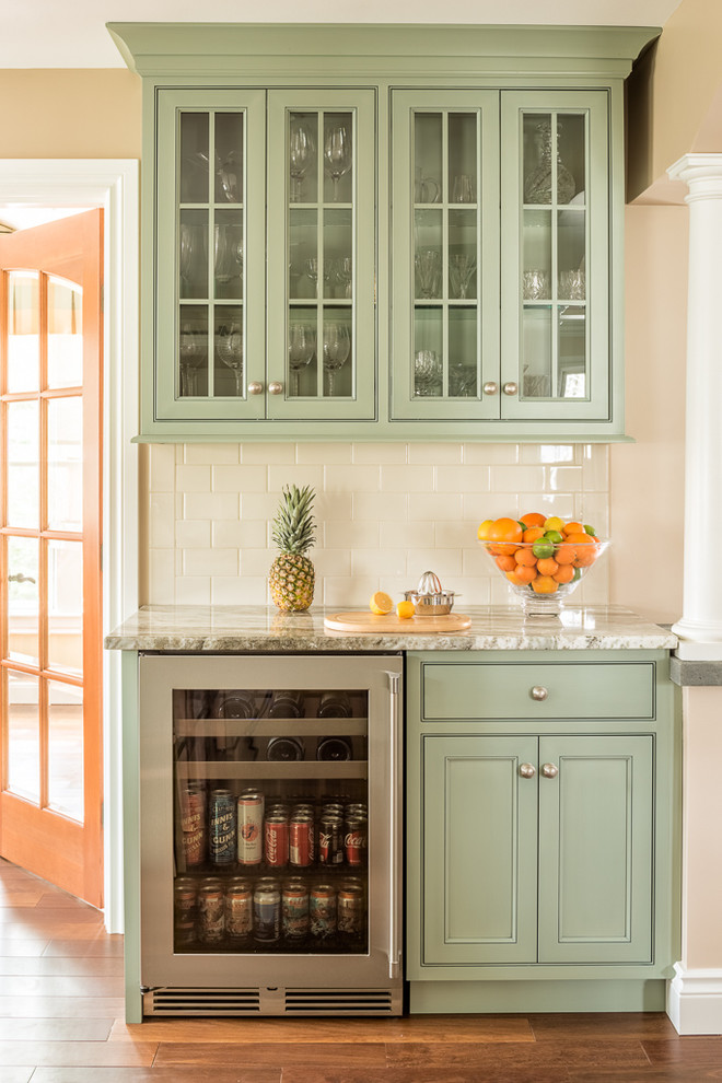 Karen's Modern Kitchens - Traditional - Home Bar - Portland Maine - by ...
