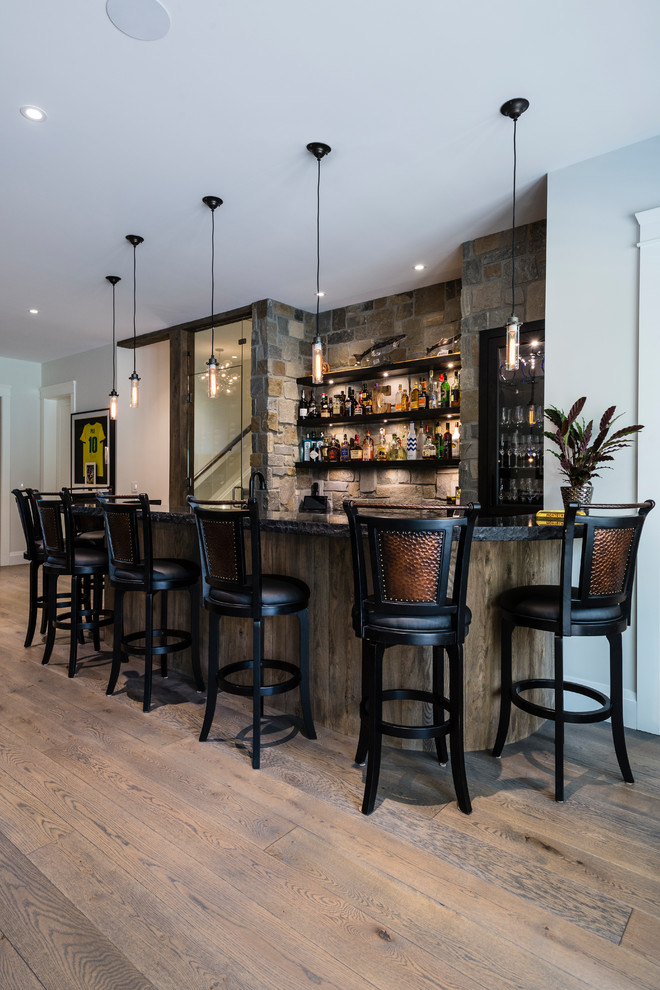 Larger Than Life - Traditional - Home Bar - Vancouver - by SGDI - Sarah ...