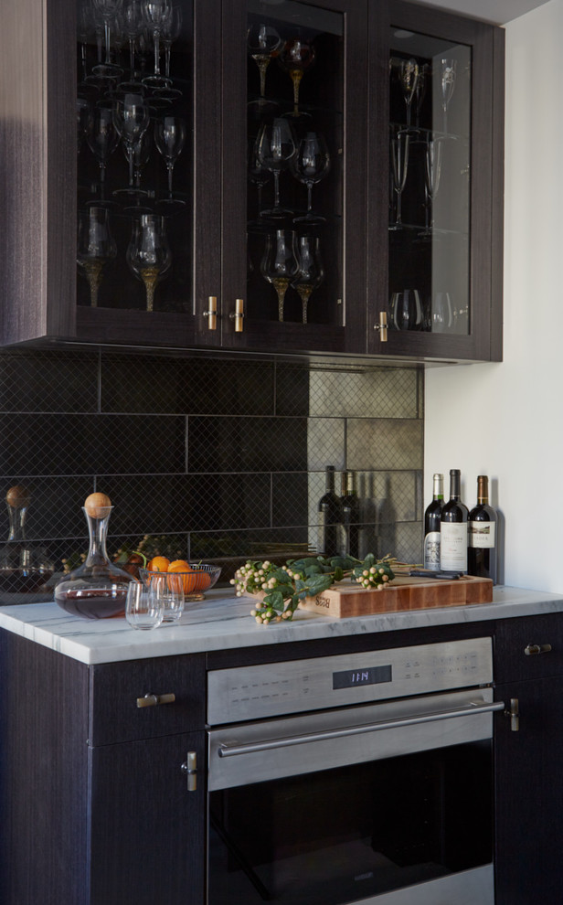 Loft Kitchen - Contemporary - Home Bar - New York - by Raychel Wade ...
