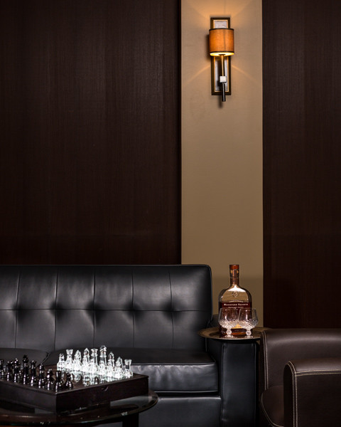 Man Cave Cigar Lounge - Modern - Home Bar - Austin - by Lenore Callahan ...
