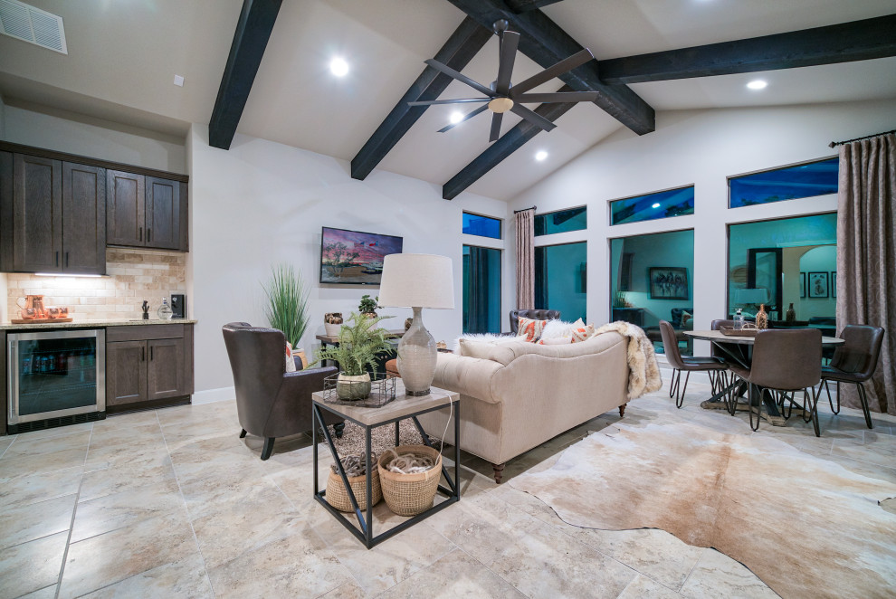 Media/Game Room Ideas - Home Bar - Austin - by Weston Dean Custom Homes ...