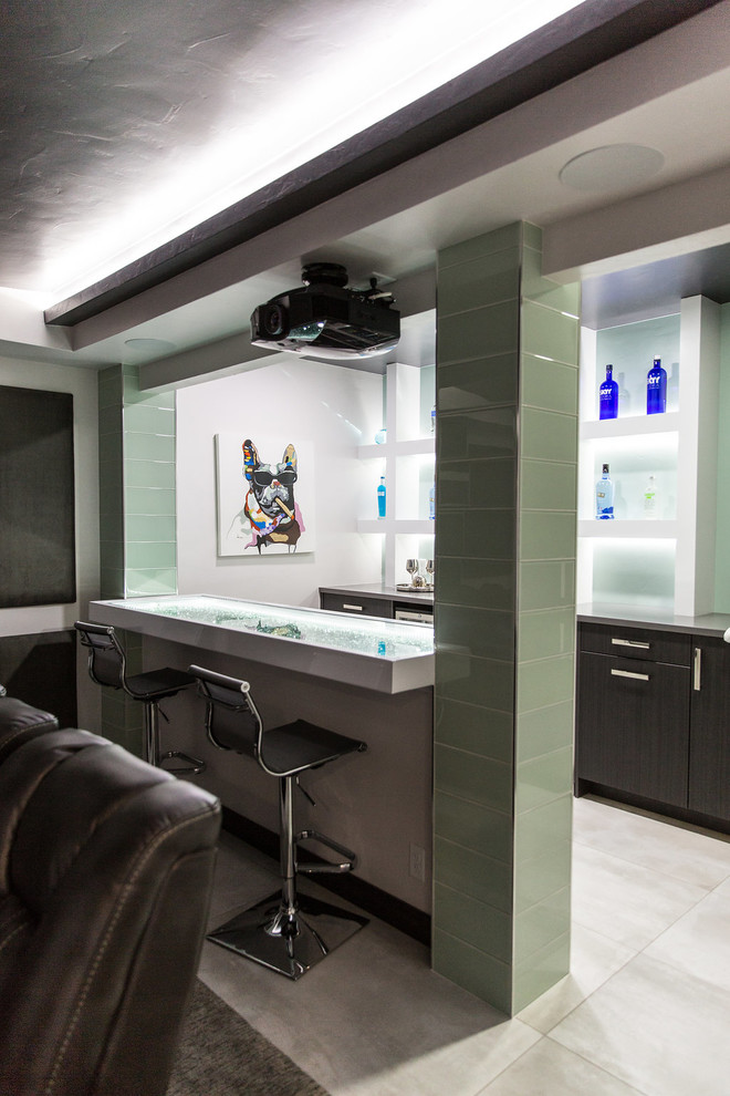 Modena - Modern - Home Bar - Other - by Pinnacle Homes, Inc. | Houzz