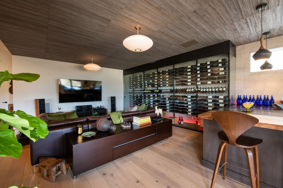 Modern Bar, Den and Wine Room - Modern - Home Bar - Denver - by Libbie ...
