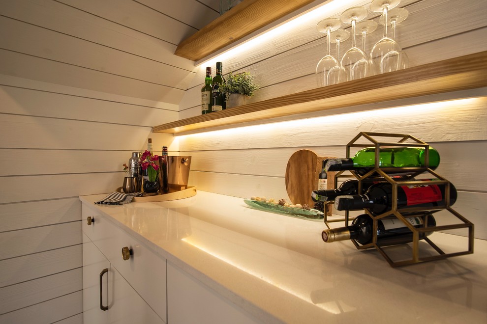 Modern Boho Loft - Moderne - Bar de Salon - Bangalore - par Weespaces ...