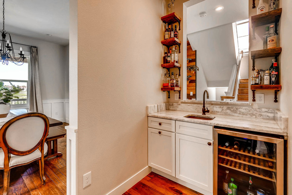 Modern Farm House - New Build - Farmhouse - Home Bar - Denver - by BV ...