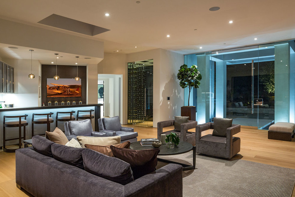 Modern Home Bar in Los Angeles, CA - Modern - Home Bar - Los Angeles ...
