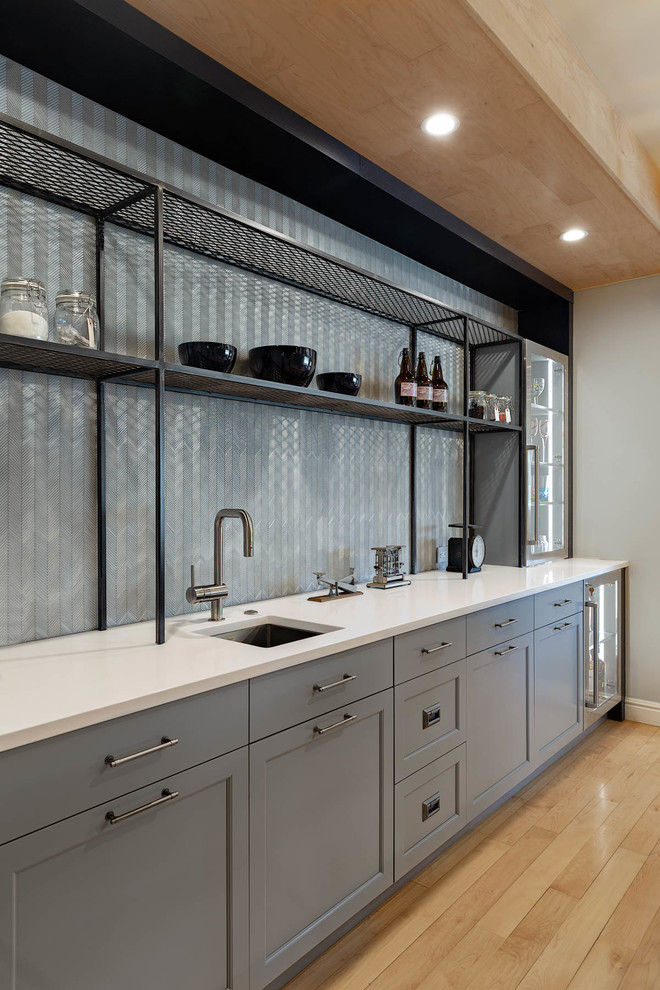 Modern Scandinavian Farmhouse - Modern - Home Bar - Other - by Lauren ...