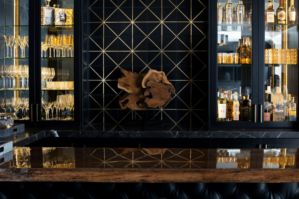Montage Penthouse - Contemporary - Home Bar - Salt Lake City - by Alder ...