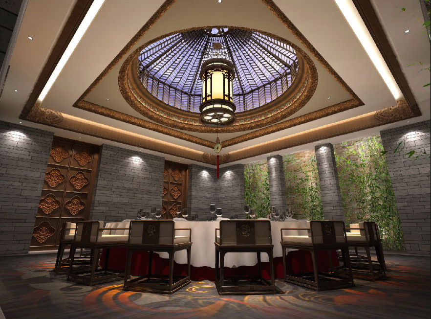 Mount Huang Living Room - Asian - Home Bar - St Louis - by QingMeiYuYao ...