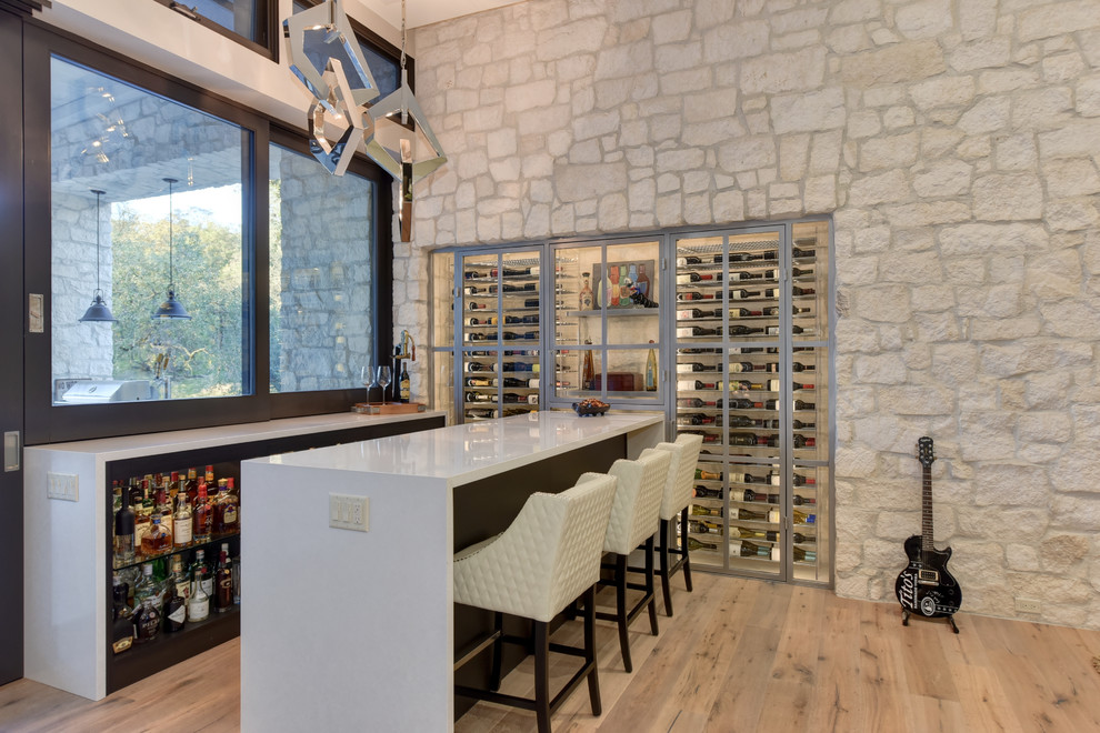 Multi-Slide Pocketing Window - Contemporary - Home Bar - Sacramento ...