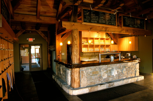 Natural Stone Bar - Craftsman - Home Bar - New York - by Sivak ...