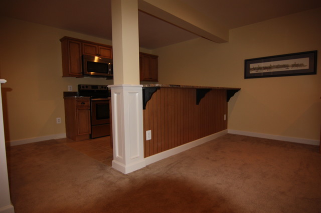 NV home basement build out - Traditional - Home Bar - Baltimore - by ...