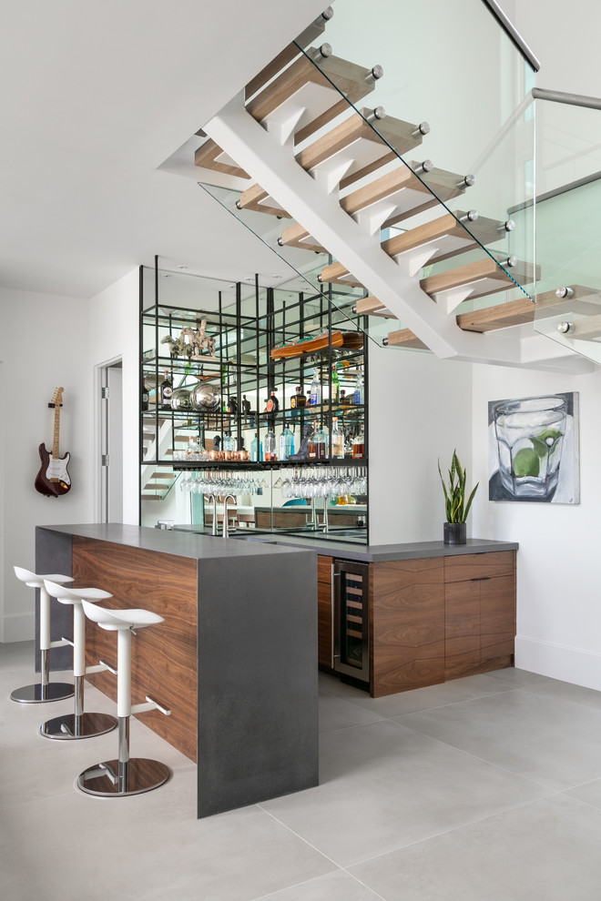Open Views - Modern - Home Bar - Tampa - by NWC Construction | Houzz