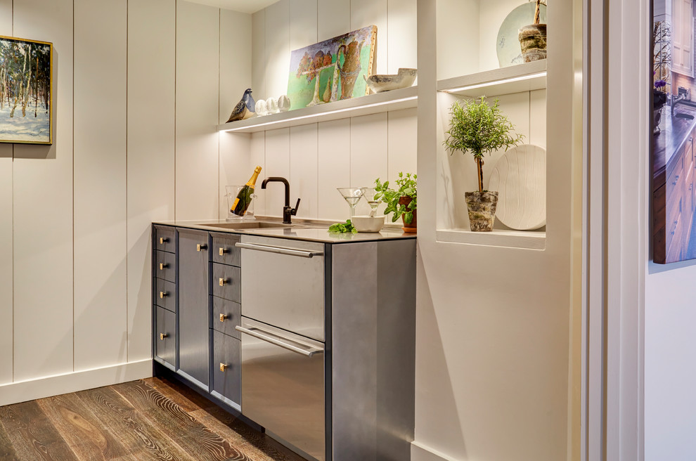 PB Kitchen Design Showroom - Geneva, IL - Contemporary - Home Bar ...