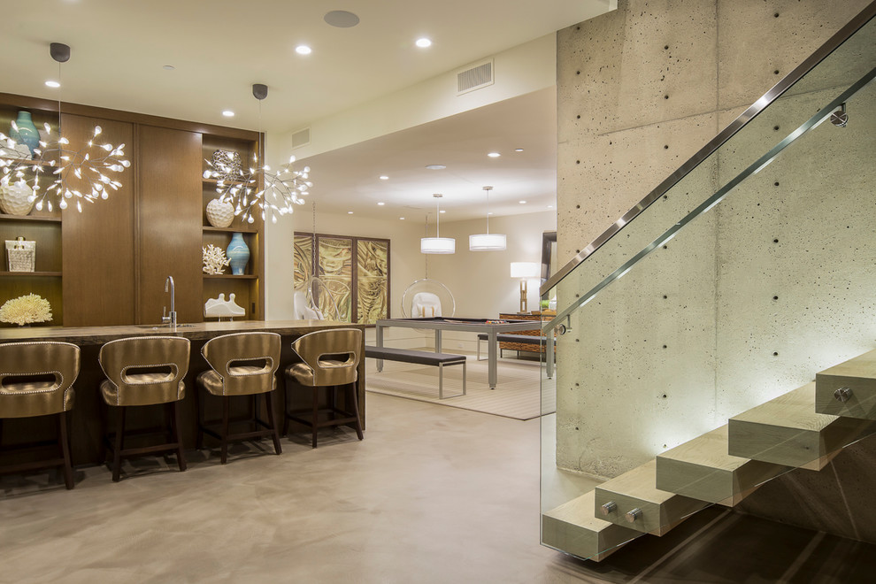 Perham - Contemporary - Home Bar - Orange County - by Spinnaker ...