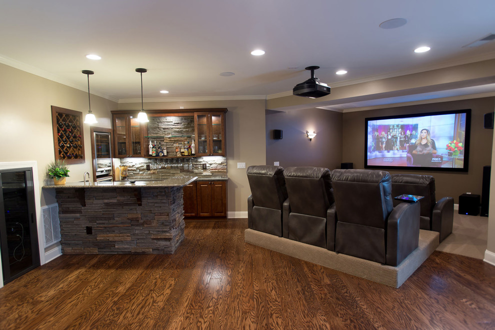 PMCPros Contractor - Green Basements & Remodeling - Home Bar - Atlanta ...