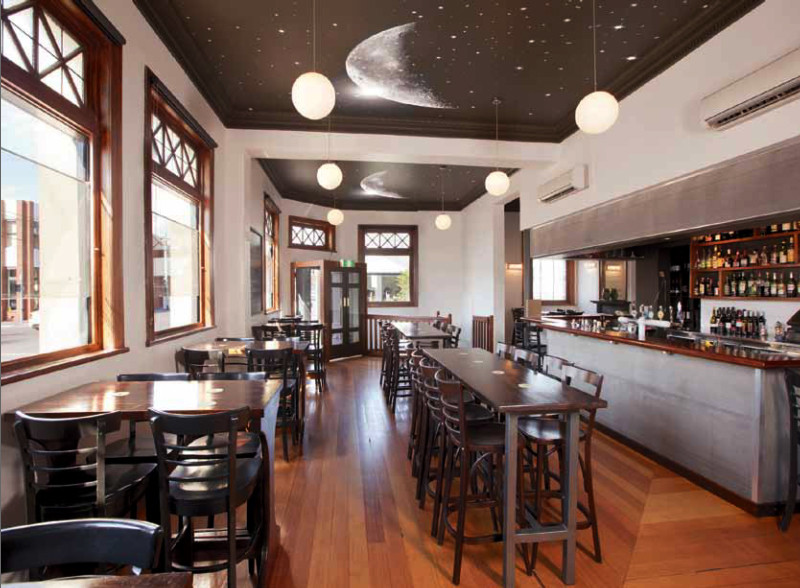 Printed murals and ceilings - Contemporary - Home Bar - Ottawa - by ...