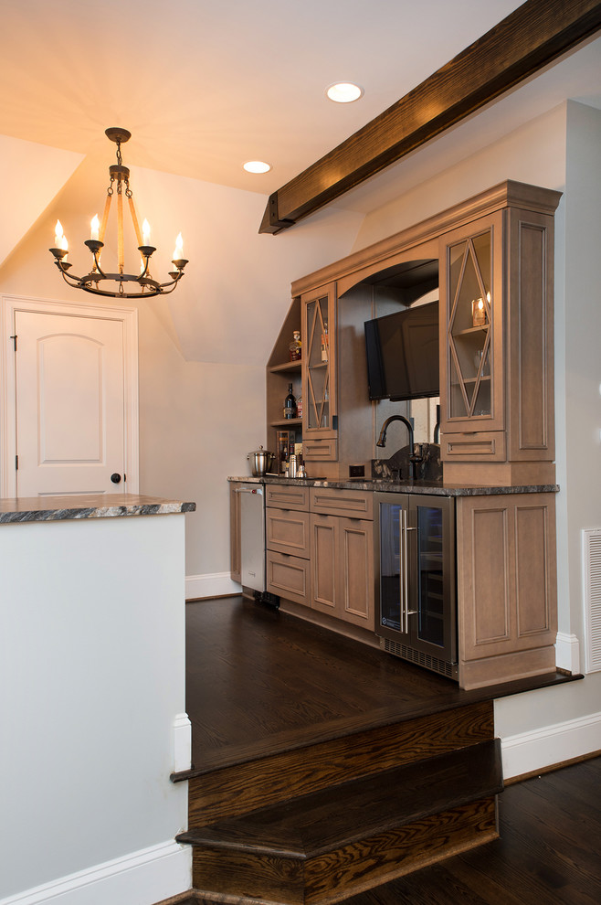 Providence Country Club Attic - Rustic - Home Bar - Charlotte - by ...