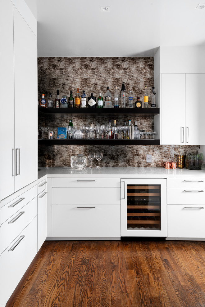 Award-Winning Modern Kitchen - Modern - Home Bar - Philadelphia - by ...
