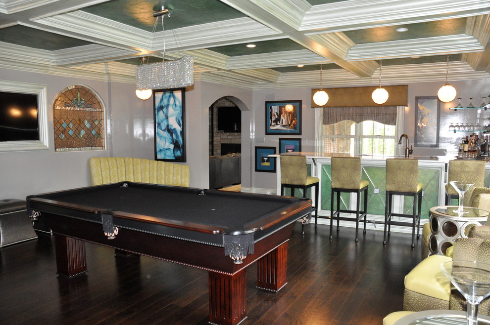 REC ROOMS AND BASEMENTS - Modern - Home Bar - New York - by Sound ...