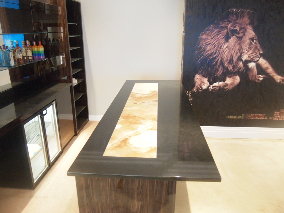 Residential Bar in Virginia Water - Contemporary - Home Bar - Surrey ...