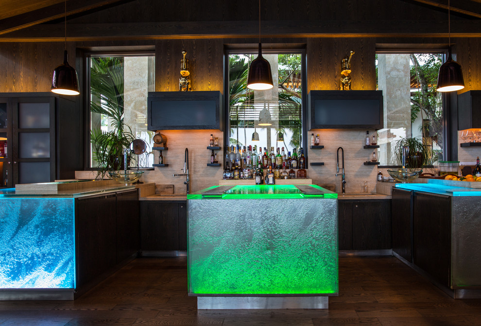 Resort Living - Contemporary - Kitchen - Houston - by Kerry Kirk ...