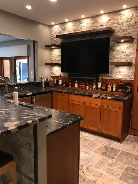 Rifenburg - Contemporary - Home Bar - Raleigh - by Style By Camara ...