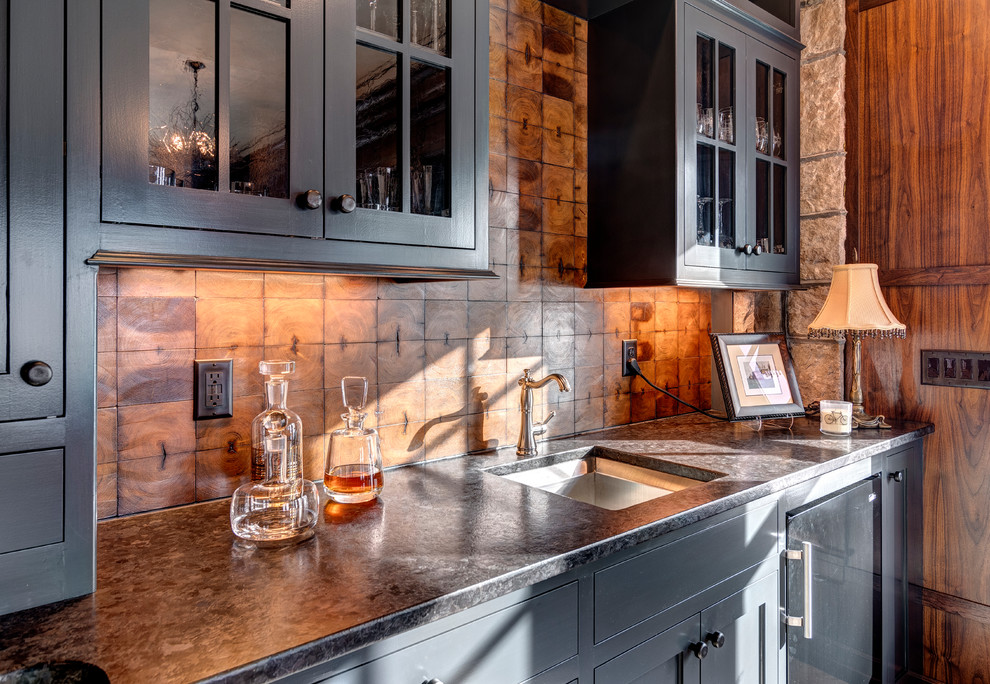 River Front - Craftsman - Home Bar - Other - by Farinelli Construction ...